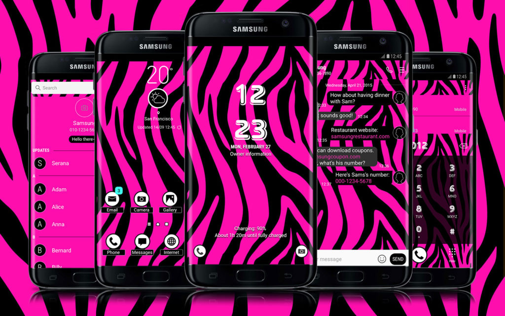 Hot Pink Zebra - SHMO Designs